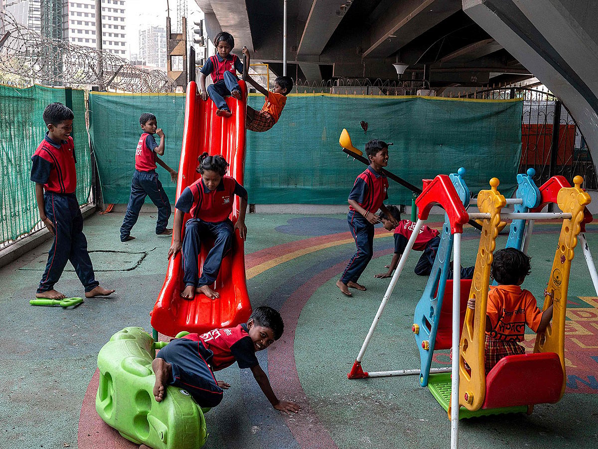 Inside Mumbai’s ‘Signal Shala’: A School Under a Flyover for Street Kids
