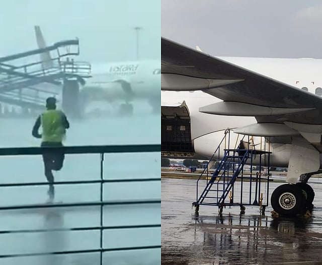 Delhi IGI Airport Storm: Ground Equipment Hits Three Air India Aircraft ...
