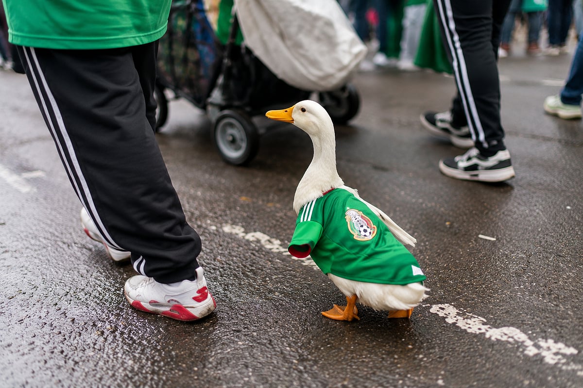 FIFA World Cup 2026: Mexico’s Shirt-Wearing Duck Steals Spotlight From ...
