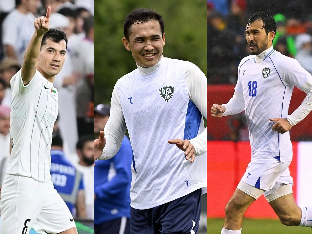 Meet the Three UAE-Based Players in Uzbekistan's Historic World Cup Squad