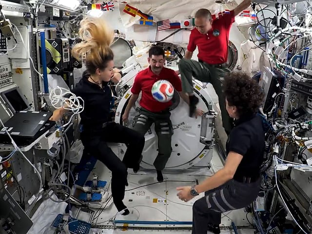 2026 FIFA World Cup Ball Trionda Tested in Space: NASA Studies Football ...