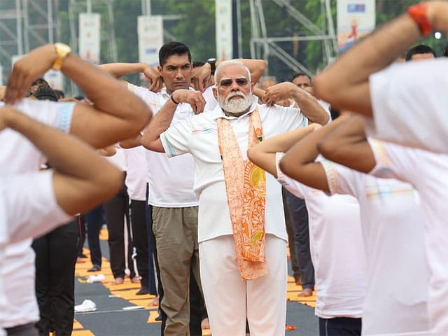International Yoga Day: PM Narendra Modi Urges Indians to Make Yoga a ...