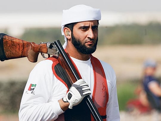 Saeed wins skeet gold in Arab shooting cup