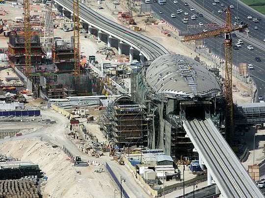 Metro work on track: Al Tayer