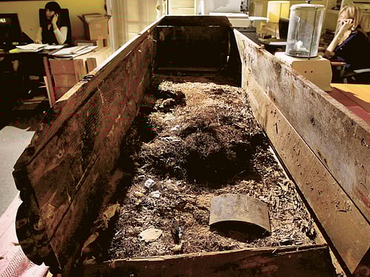 Auction house nails JFK assassin's original coffin