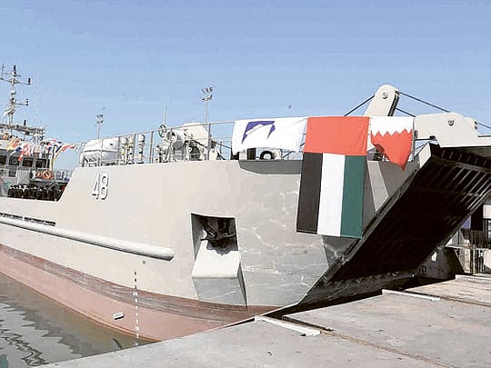 ADSB delivers landing craft built for Bahrain