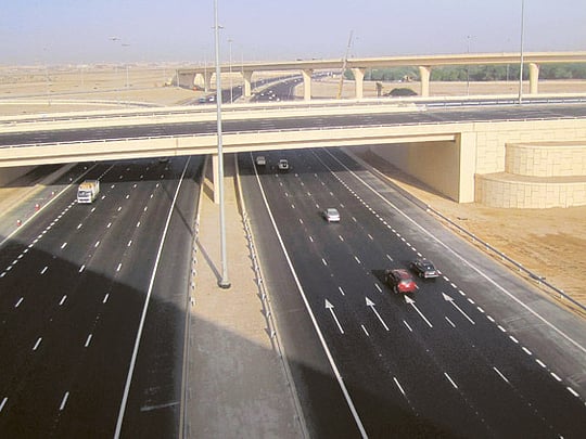 Upgraded Al Mafraq Bridge to ease traffic flow
