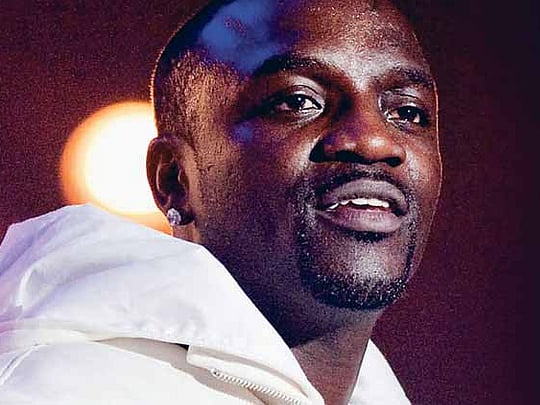 American R&B star Akon to perform in Dubai