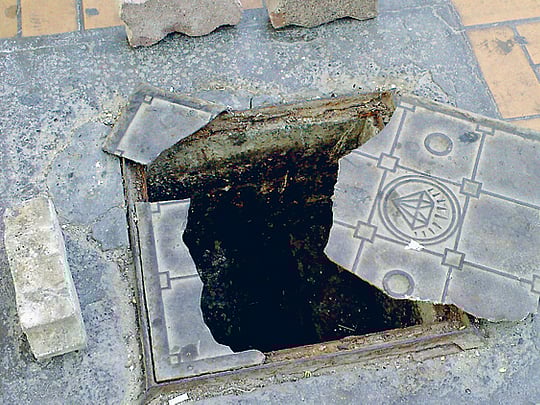 It is time to repair these manhole covers