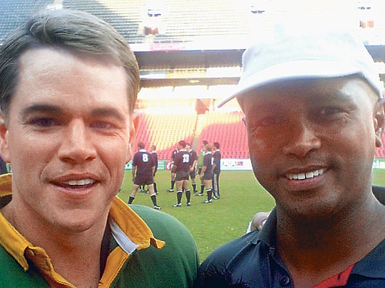 Rugby consultant Rudolf de Wee on Invictus