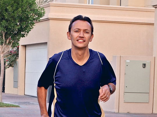 Dubai resident's London Marathon run will help boost Palestinian rights