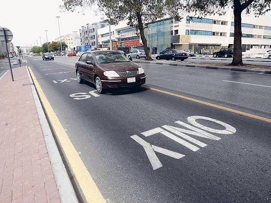 RTA to monitor lane usage for three months