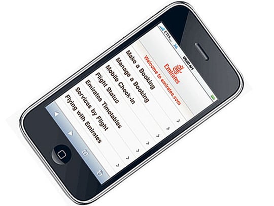 Emirates goes mobile