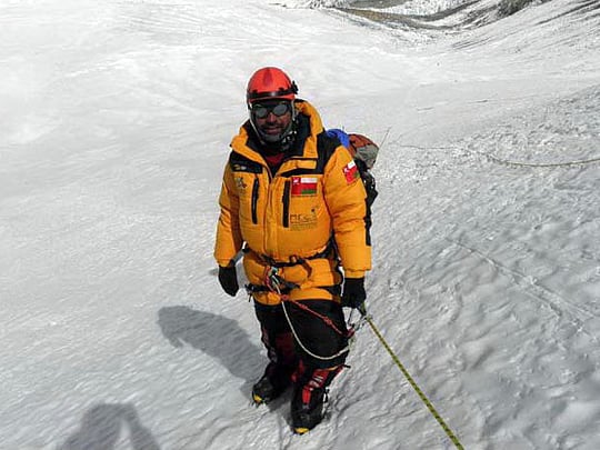 Al Siyabi becomes first Omani to scale Mount Everest