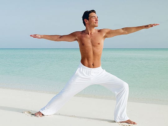 Nine yoga postures for your wellbeing