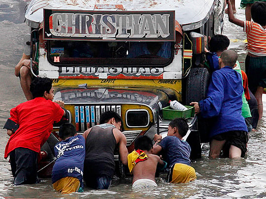 Typhoon Megi gains strength as it nears Philippines
