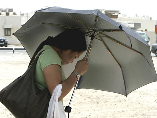 Temperature nears 50 degrees in UAE