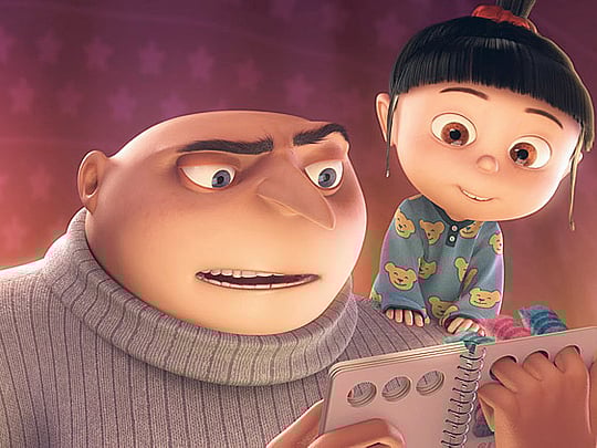 Despicable me: animated overdone emotion