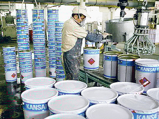 Japanese paint company opens Iran plant