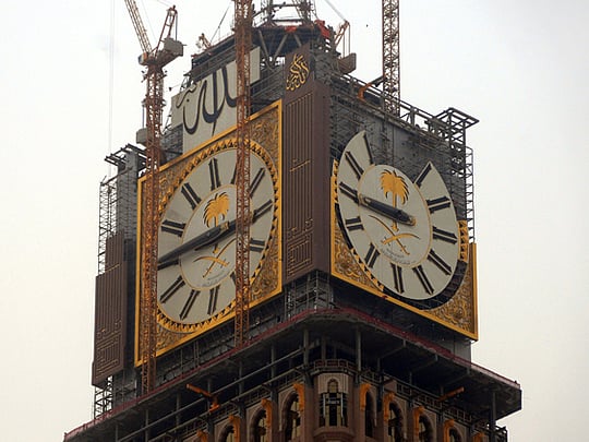 Saudi Arabia hopes giant clock will establish 'Makkah Time'