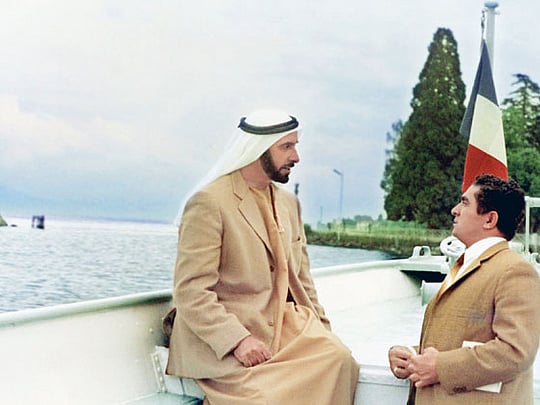 Rashid published 5 books on UAE