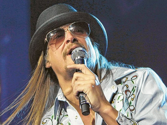 Rapper-rocker Kid Rock strikes back
