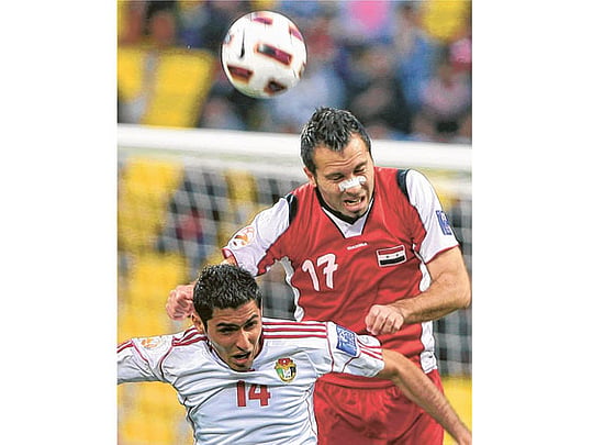 Jordan advance with win over Syria