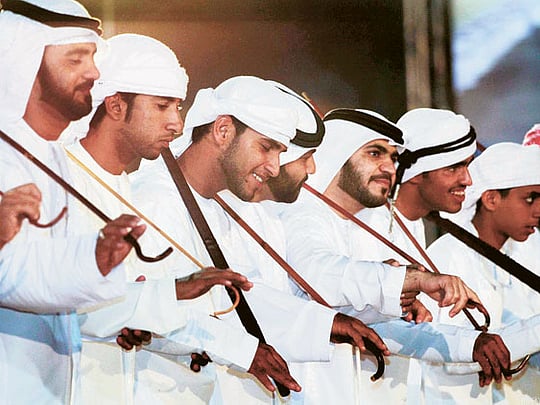 Keeping sword dancing alive in Fujairah