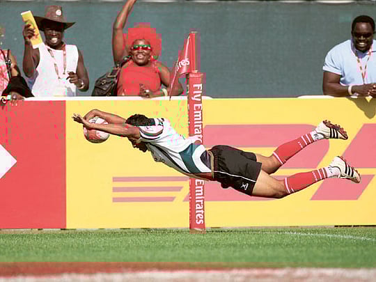 Rugby Sevens: First try for UAE