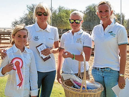 Hunt wins open class riding event