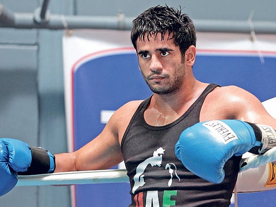 Arabian Warrior gears up for Dubai boxing challenge