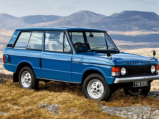 Range Rover over the years