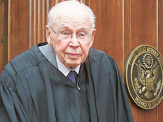 US's oldest judge still hearing cases at 103 years