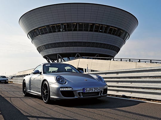 Hitting the new Porsche test track in Germany