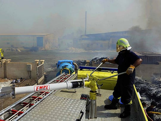 Industrial fire incidents on the rise in Oman