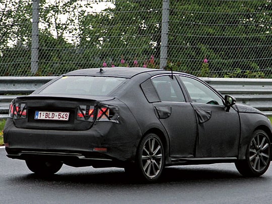 First shots of Lexus GS saloon