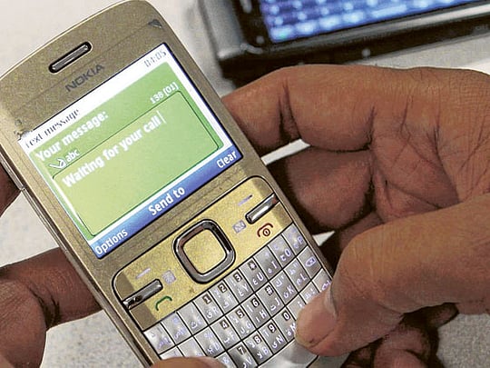 Call to review police warning on SMS rumours