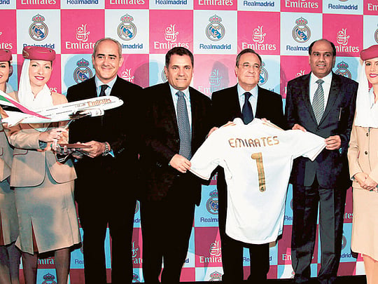 Emirates becomes newest player in Real Madrid’s star line-up