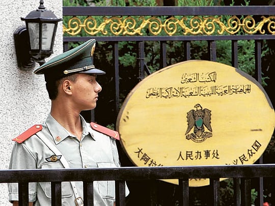 China pleads to Libya to protect Beijing oil interests