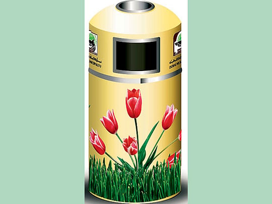 Attractive waste bins to help enhance aesthetic look of city