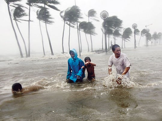 Philippines counts cost as Typhoon Nesat departs