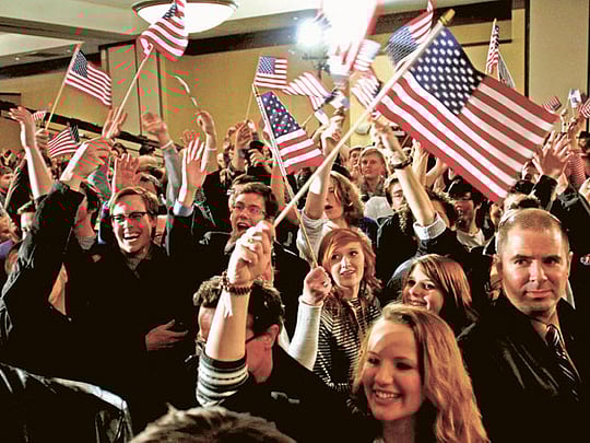 Close Iowa finish sees Romney pip Santorum