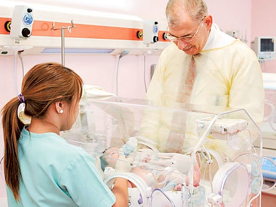 Girl born with urinary bladder outside her body