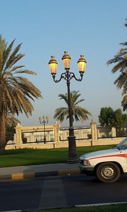 Lights left on during the day