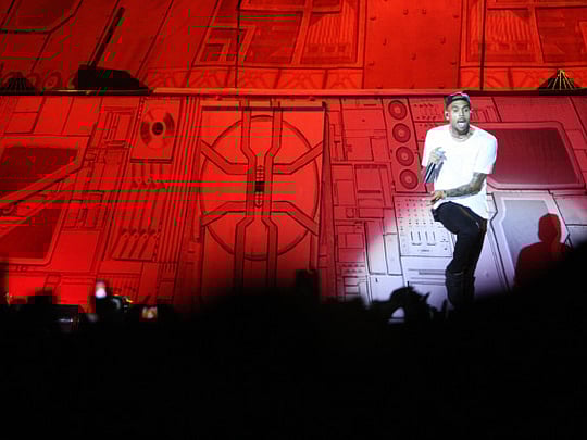 Chris Brown in Dubai: He gave it his all