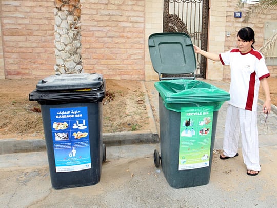 Waste segregation reaches Dubai homes