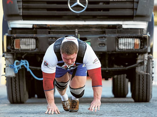 Polish athlete emerges strongest man in world