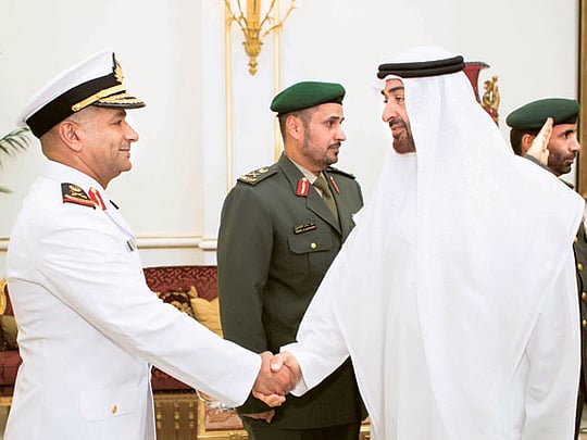 UAE military judiciary officials take oath
