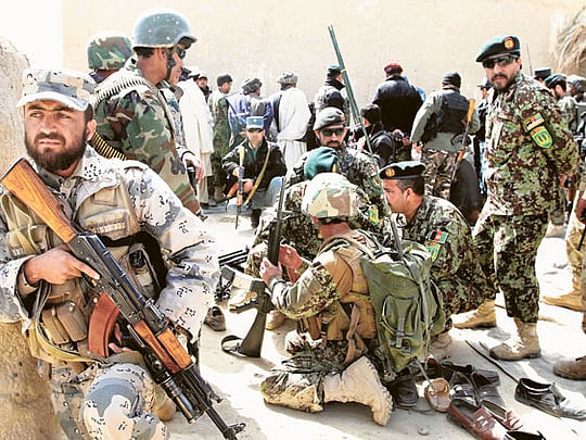 New Afghan army is marching to a different drum