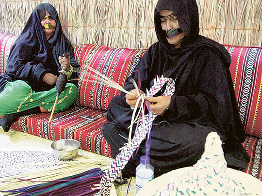 Traditional Emirati handicrafts on show at Festival Promenade